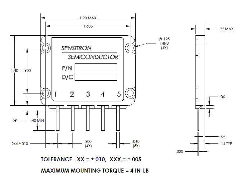 Sensitron - Light Weight Bridge Rectifiers
